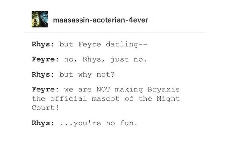 Just some ACOWAR memes | Fandom