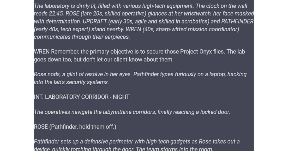 I leaked the Entry Point movie's script | Fandom