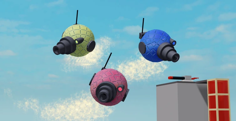 Red, Yellow, Blue Killbots | Fandom