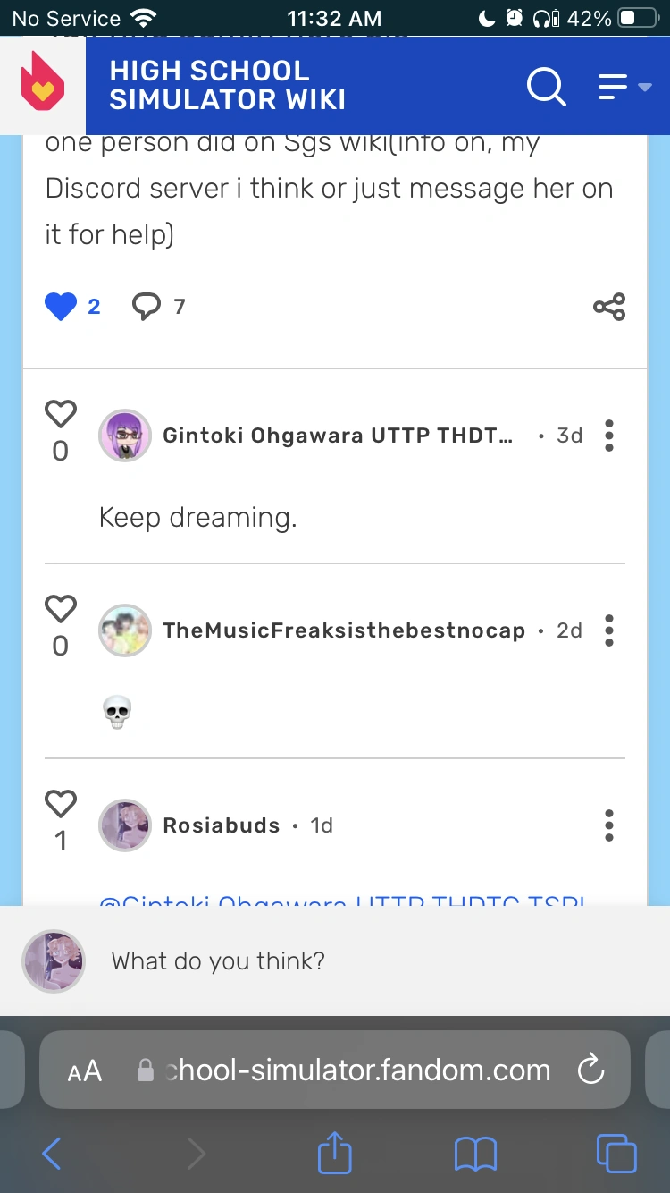 WE NEED ADMIN IN THE HSS SERVER | Fandom