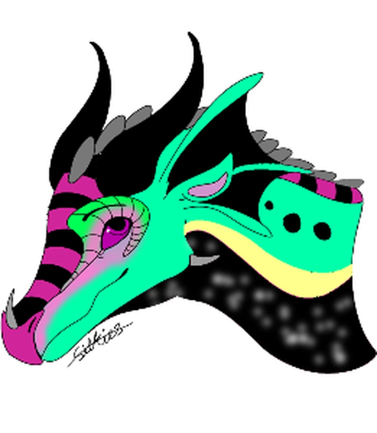Free to use rainwing base (headshot) | Fandom