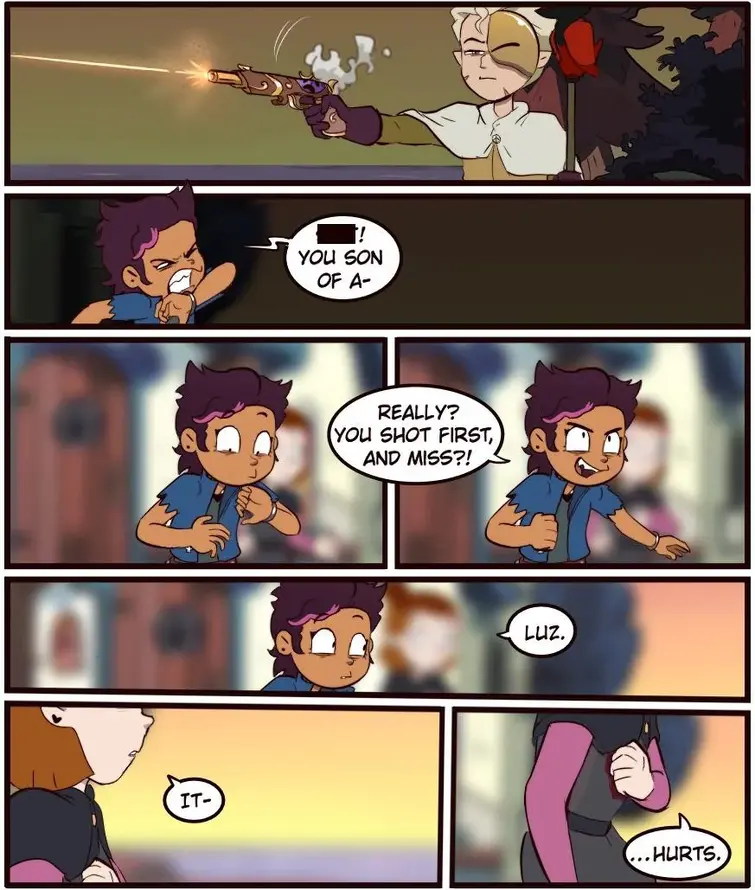[moringmark] Luzifer AU: Duel | Fandom