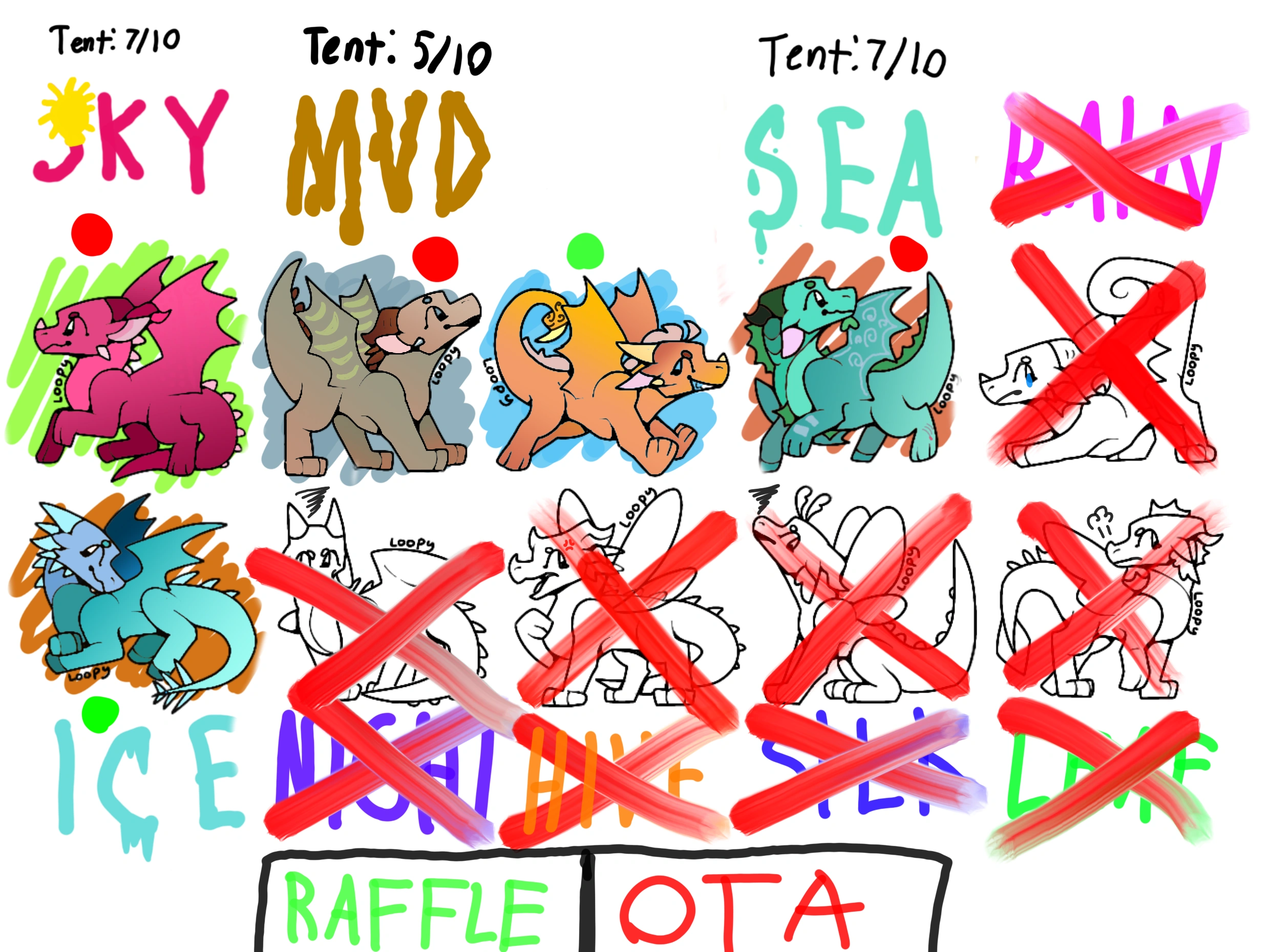 Raffle and OTA! (Repost... got NO attention...) | Fandom