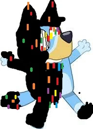 heres my corrupted bluey character design | Fandom