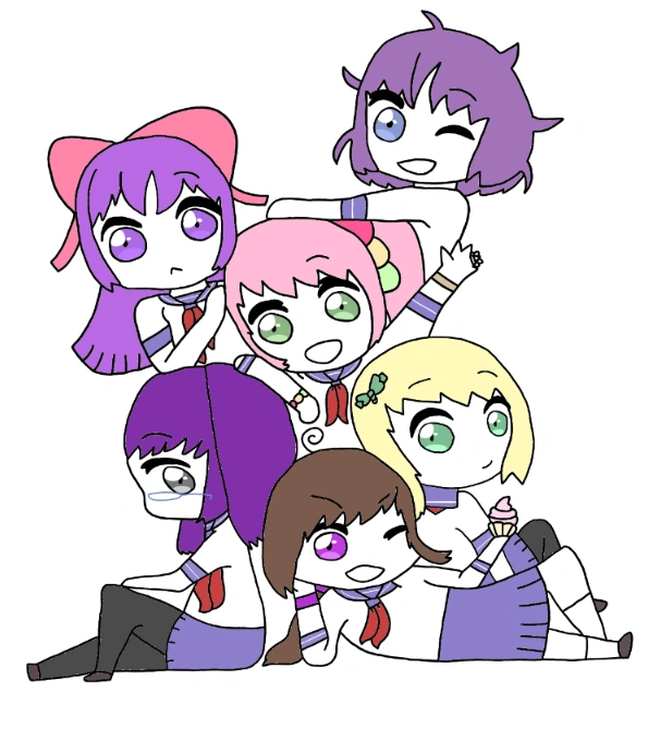 School girls simulator fanart i drew | Fandom