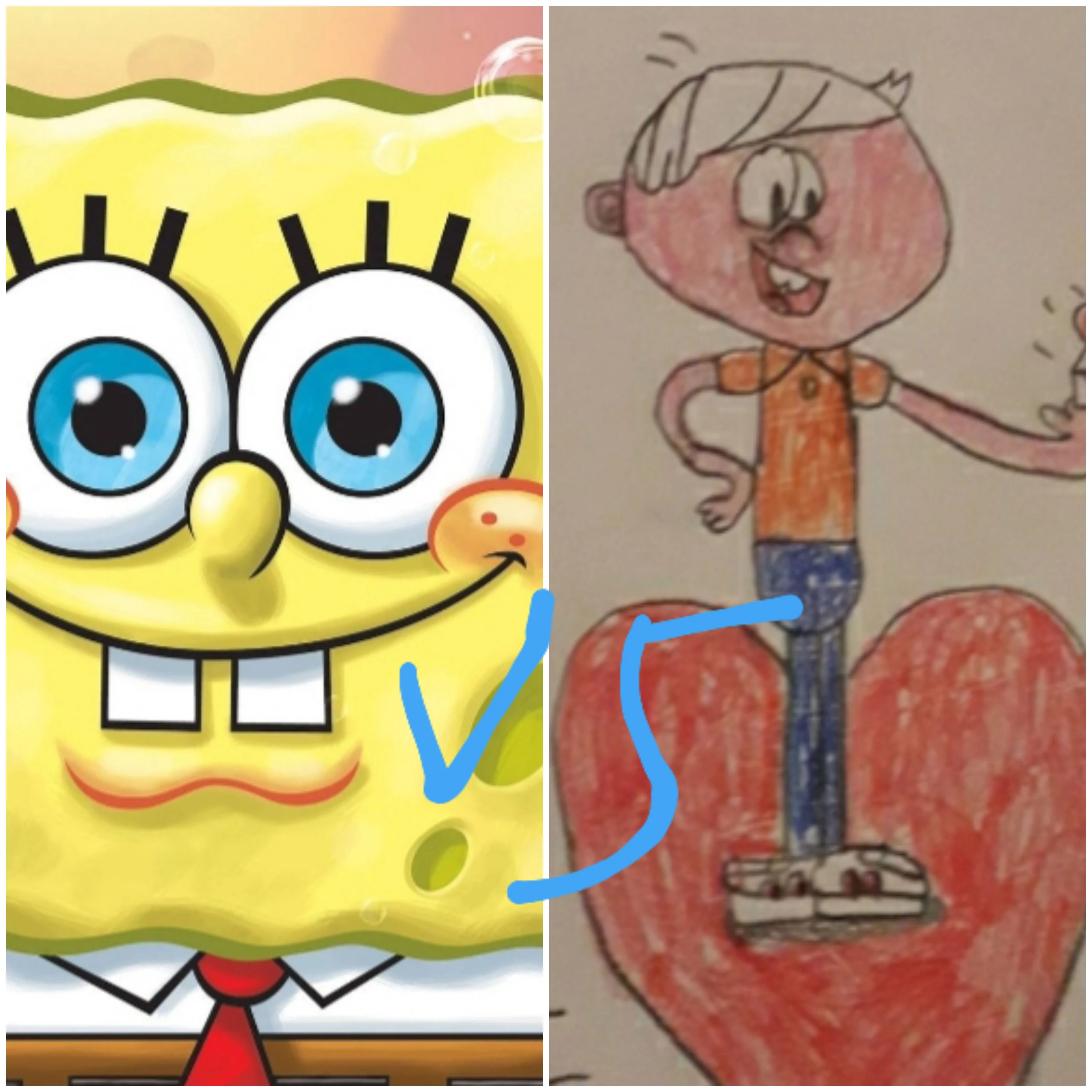 Spongebob vs The Loud house (alias The Loud house app fan Project) | Fandom