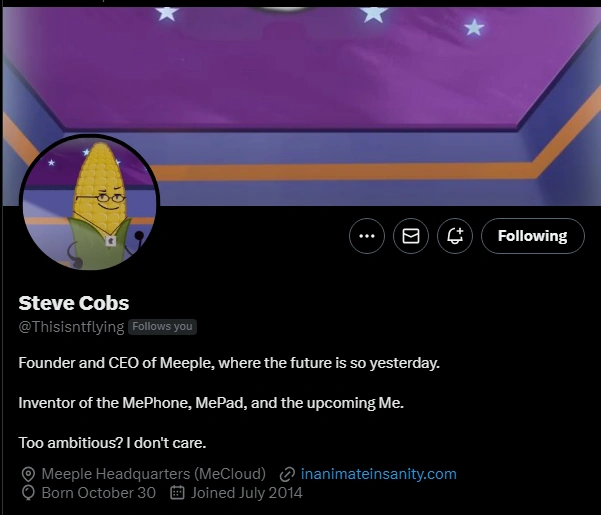 Steve Cobs has taken over Brian's Twitter! | Fandom