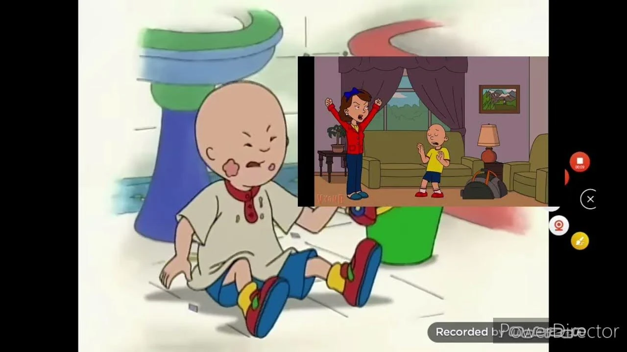 Caillou's reaction to his GoAnimate videos: | Fandom