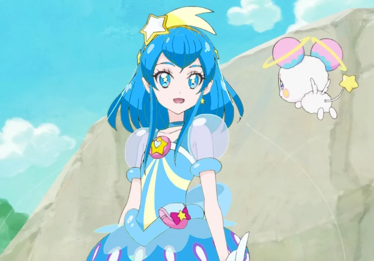 What Cure Milky would look like if she were green (and blue) | Fandom