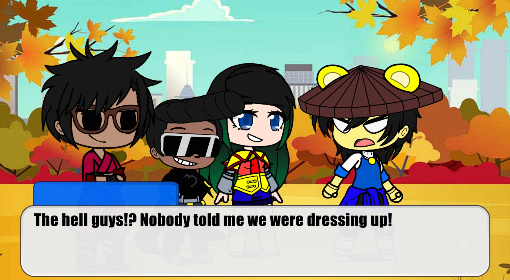 I made this little skit with me and my friends on the Death Battle ...