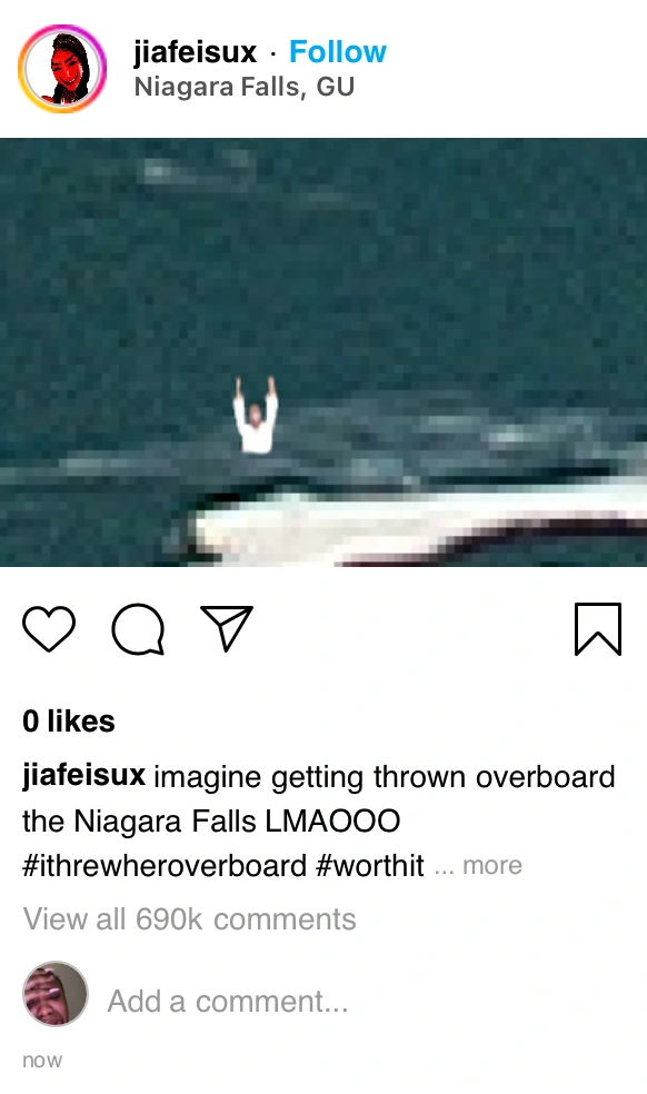 BREAKING Flopz News: Flop thrown overboard Niagara Falls by iefaiJ | Fandom