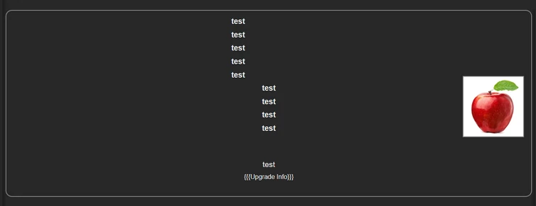 Need help with changing an images height within a border/table/whatever the purple stuff is | Fandom