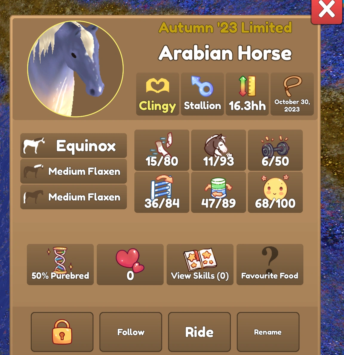 I got into the server 10m in well rare horses grew into luck in lunar | Fandom
