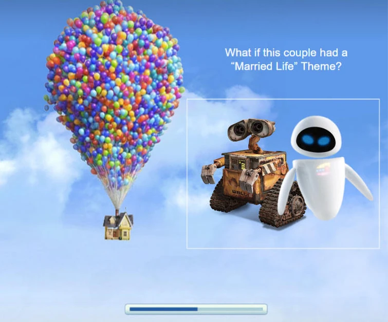 What if WALL-E x EVE Had A Married Life Theme? | Fandom