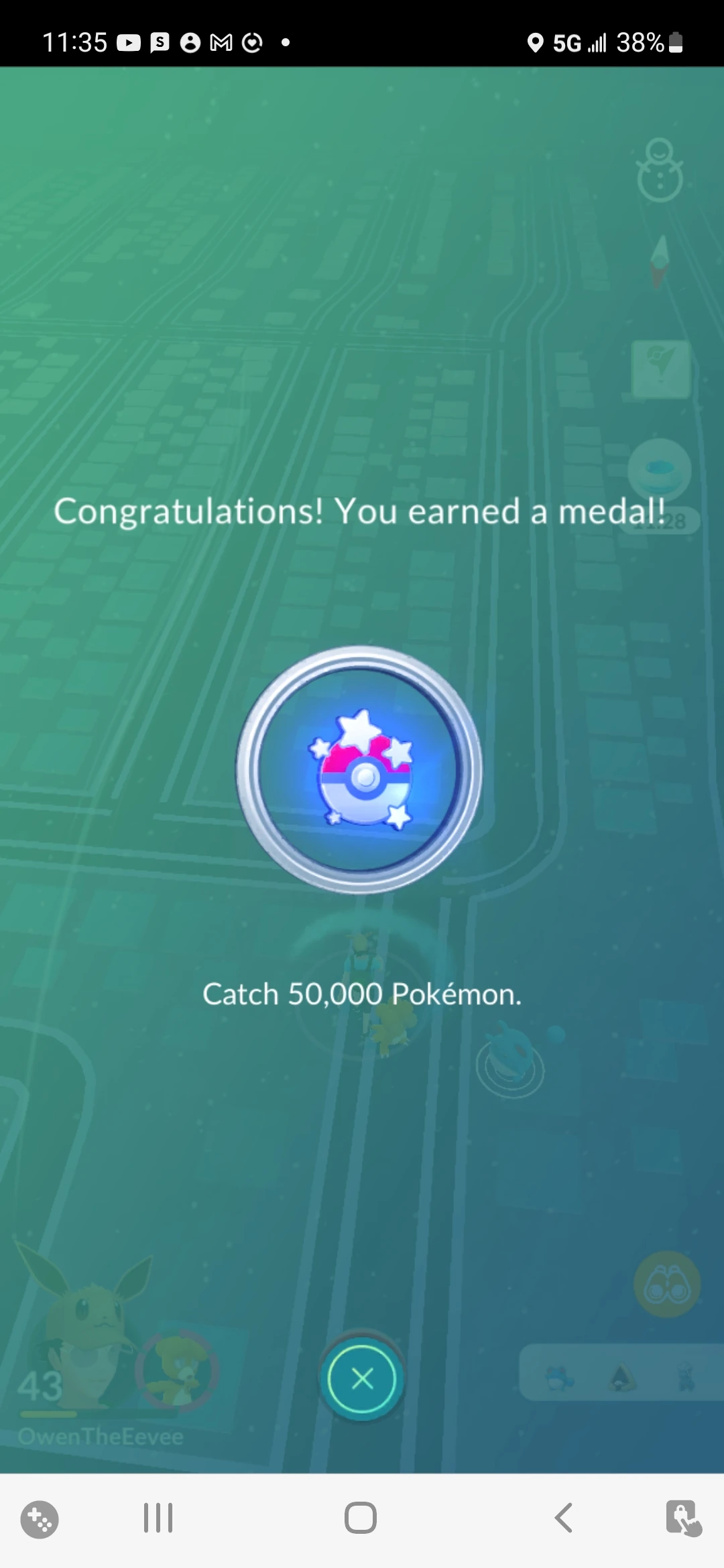 Finally caught 50,000 Pokémon! | Fandom