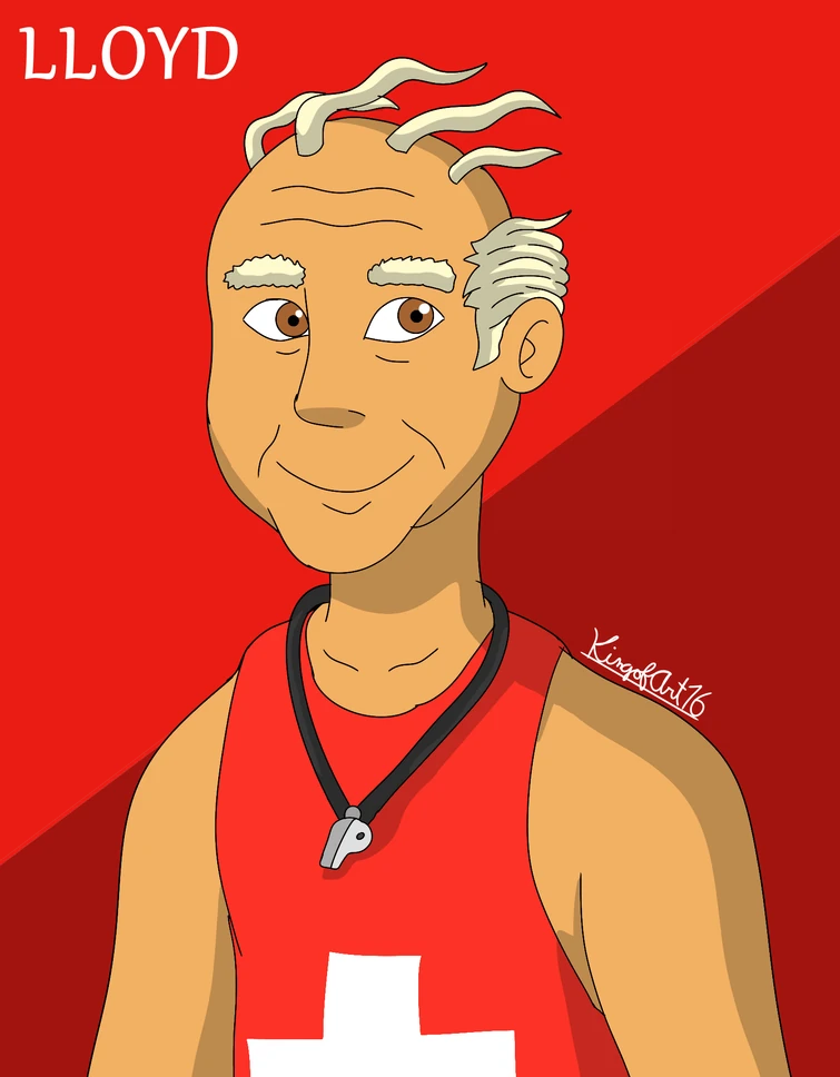 This is my edition of Lloyd and it has been added onto his fanart ...