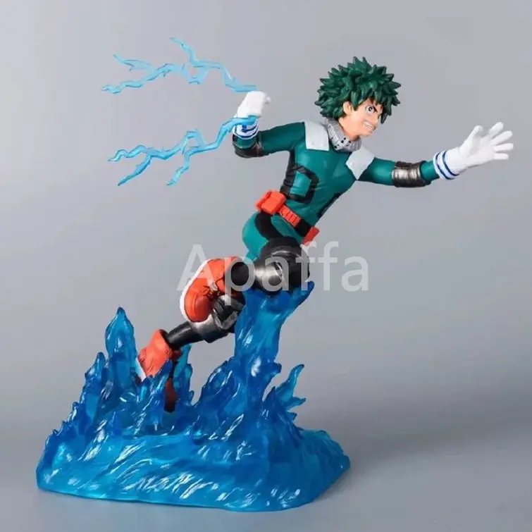 Umm.., since when was deku's lightning BLUE? | Fandom