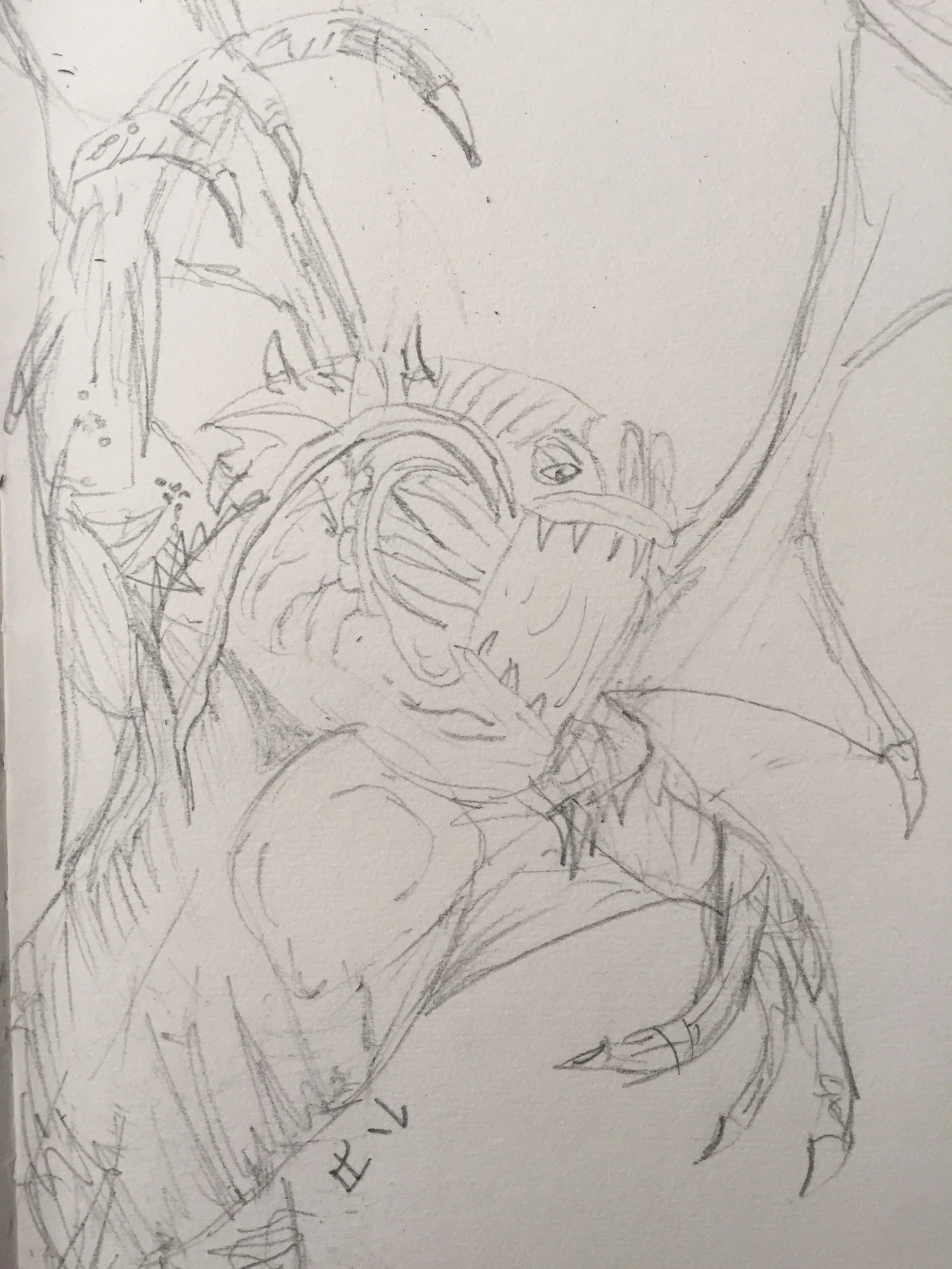 Do you like my rancor dragon drawing? | Fandom