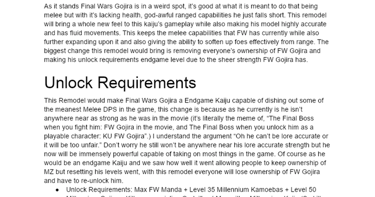 FW Goji Endgame Remodel Concept | Fandom