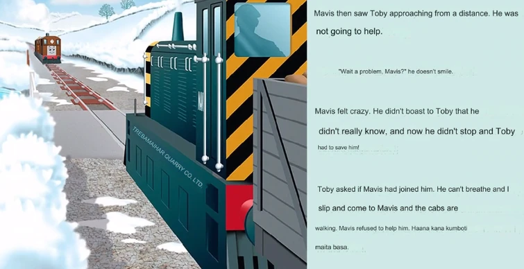 Mavis Story Library book but translated | Fandom