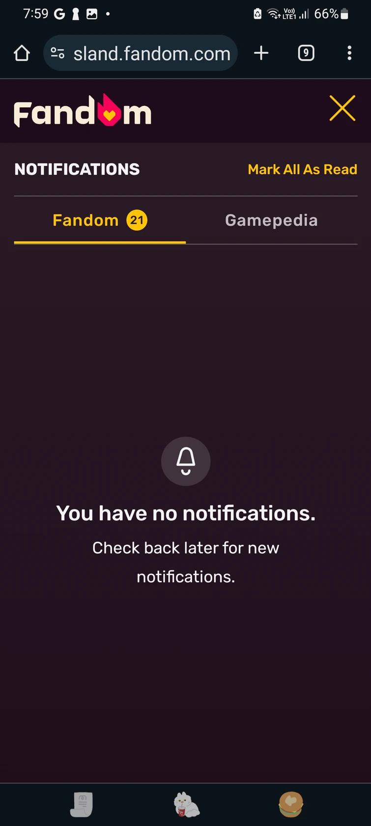 Are your notifications still broken? | Fandom