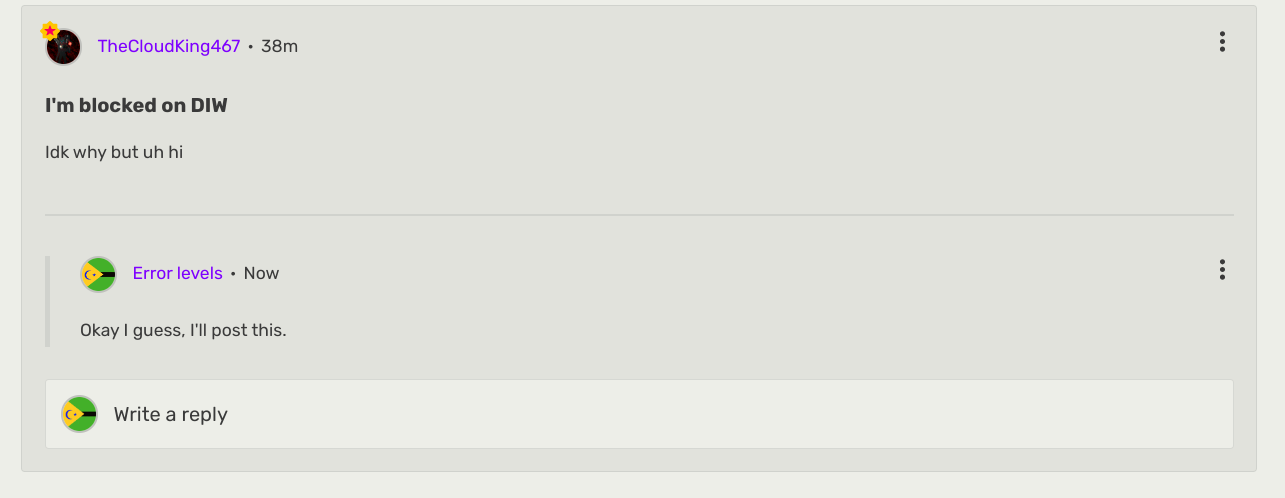 Small problem | Fandom