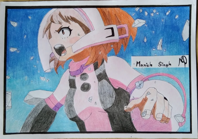 Ochaco drawing contest + anouncement | Fandom