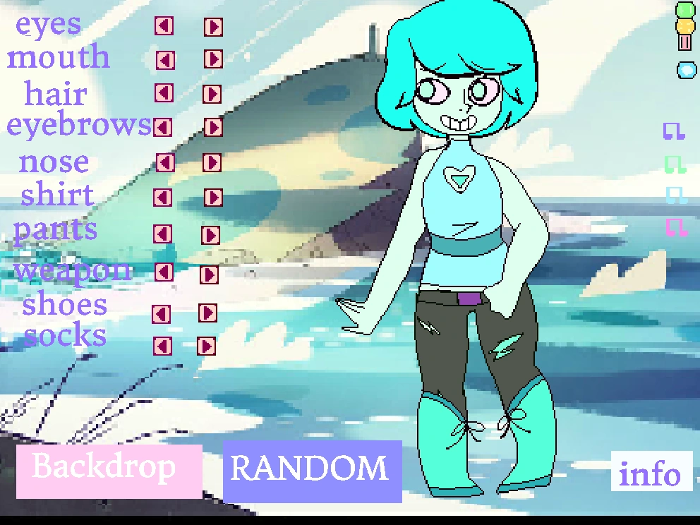 My scratch-made gemsona | Fandom