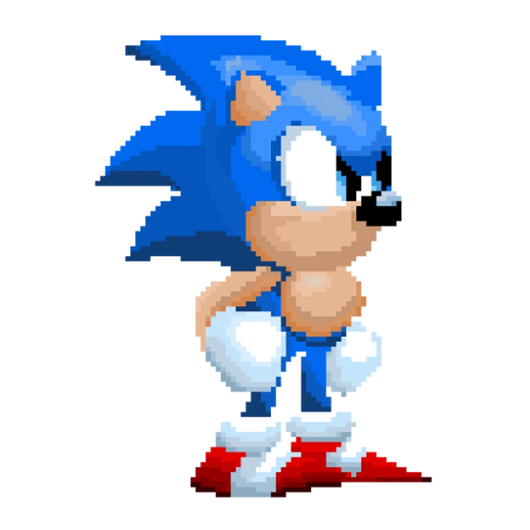 Sonic sprite fanart | Fandom