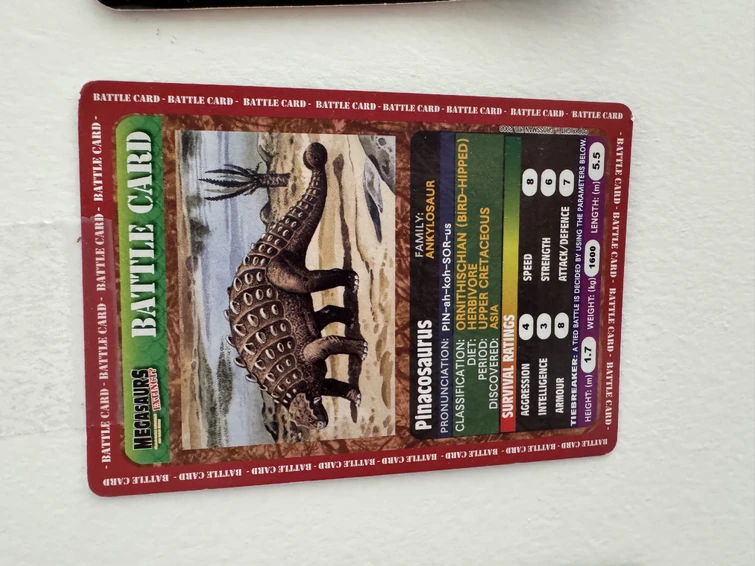 Dinopedia creates a dinosaur card game | Fandom