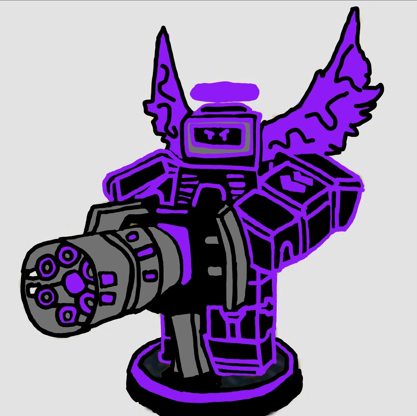 Void minigunner | Fandom