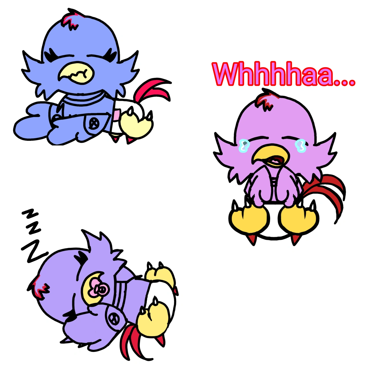 Scratch and Blisters' newborn chicks | Fandom