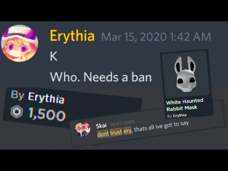 I do not understand the erythia drama so can someone please explain it ...