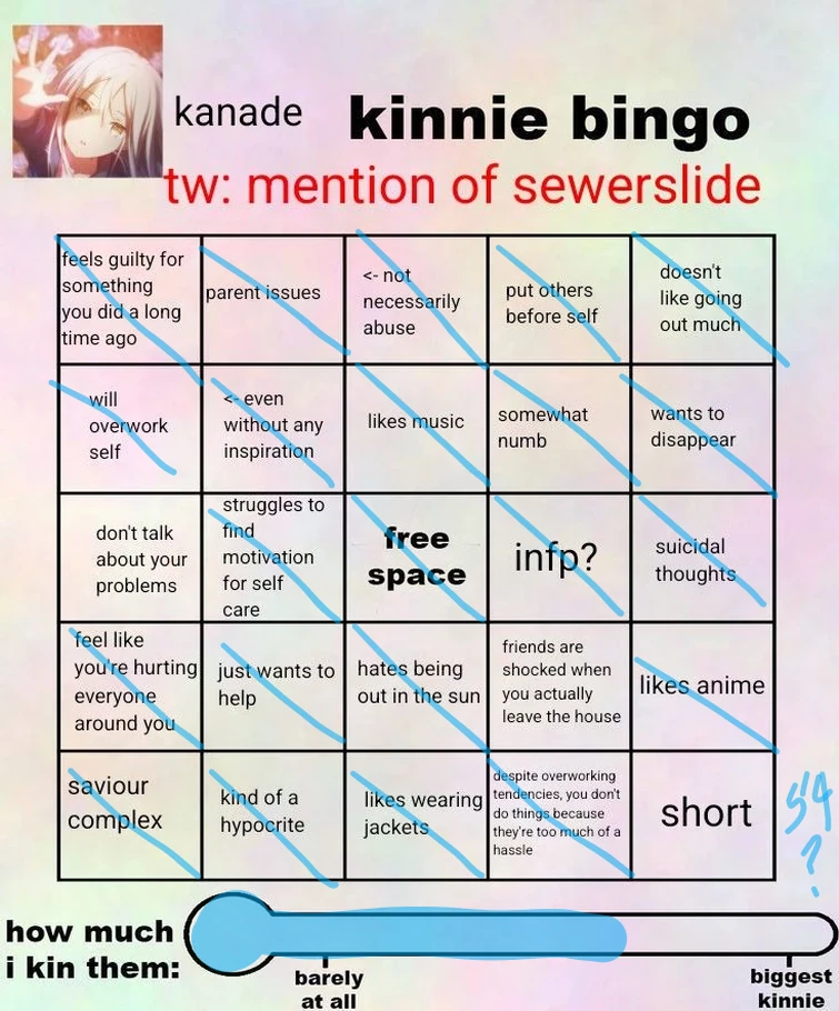 Send random prsk kinnie bingos / your kinnie bingos/nf | Fandom