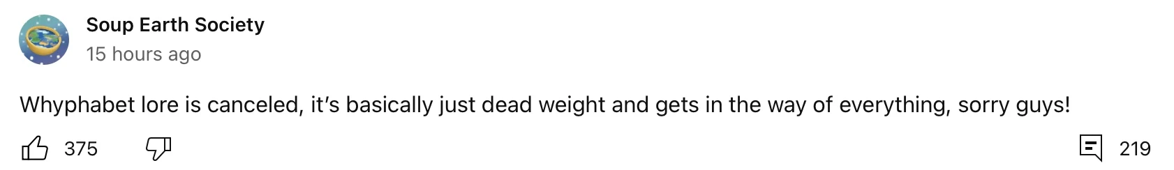 Announcement about Whyphabet Lore | Fandom