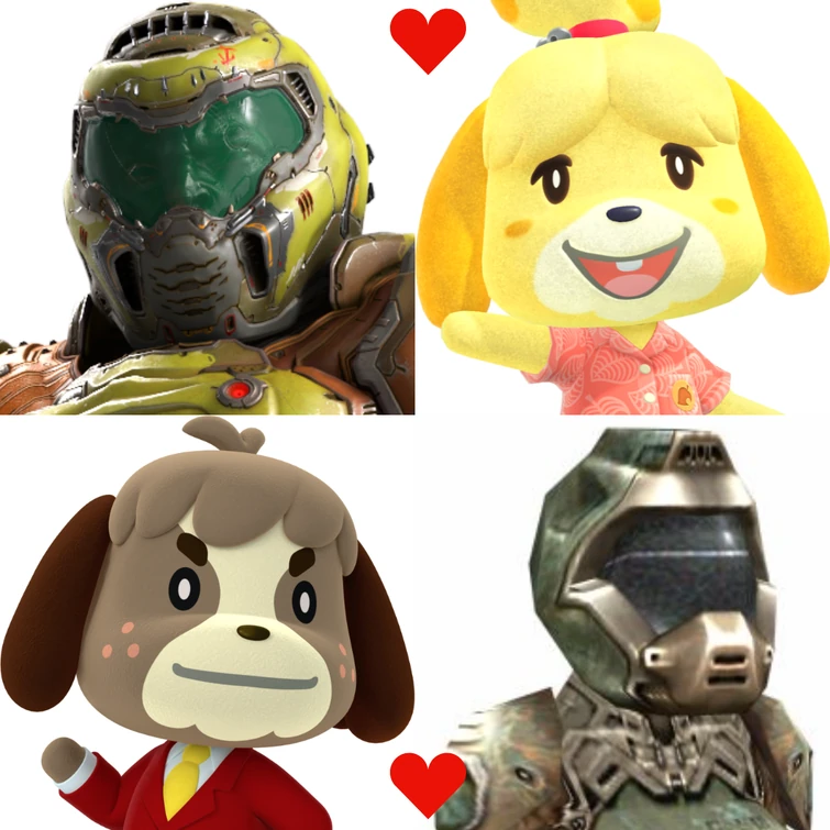 happiest 3rd anniversary to the Doom Slayer x Isabelle ship | Fandom