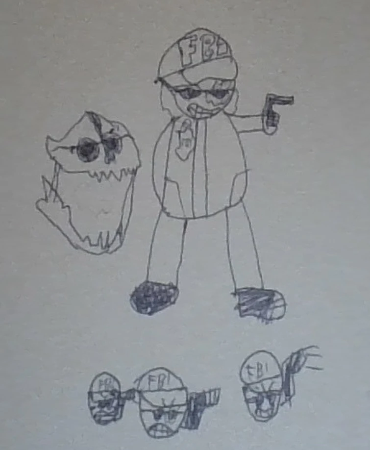 FBI!Sans History Track concept art | Fandom