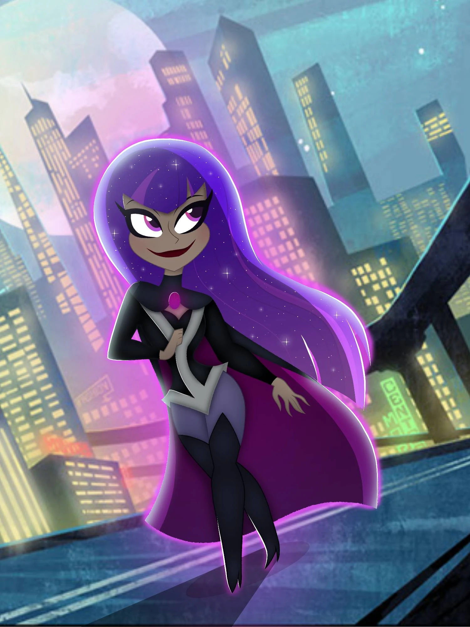 Zatanna Walking On Night | Fandom