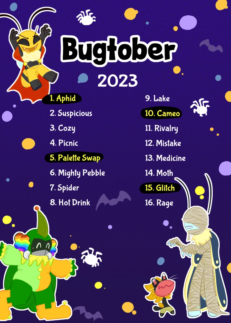 Bugtober is starting! | Fandom
