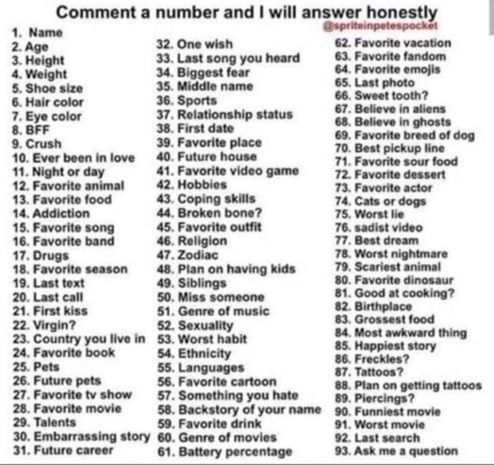 Yeah this thingy, but there's 92 questions | Fandom