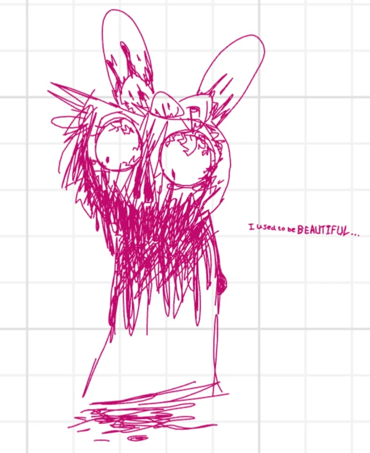 Sad Pinki Thing I Drew On The Whiteboard I Forgor To Post!! | Fandom