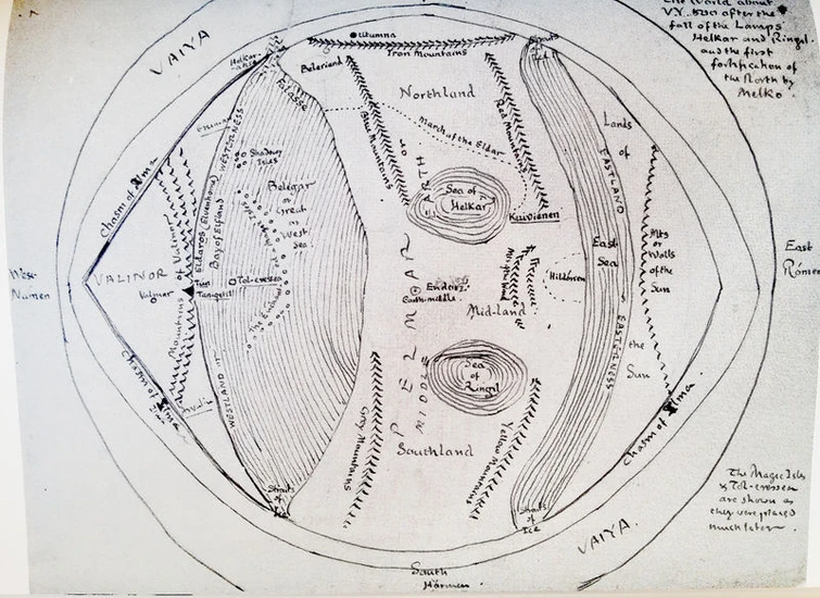 Map of Arda | Fandom