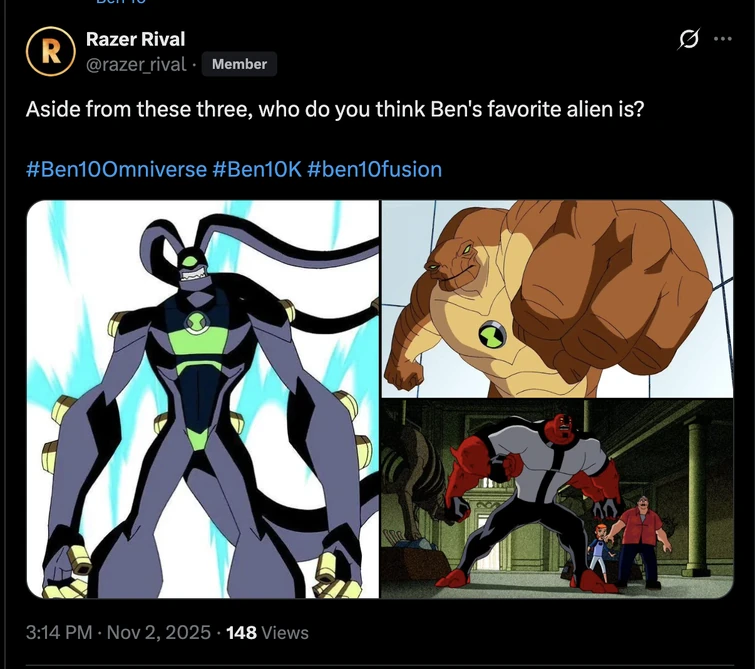 Come on, Ben surely has other favorites, right? | Fandom
