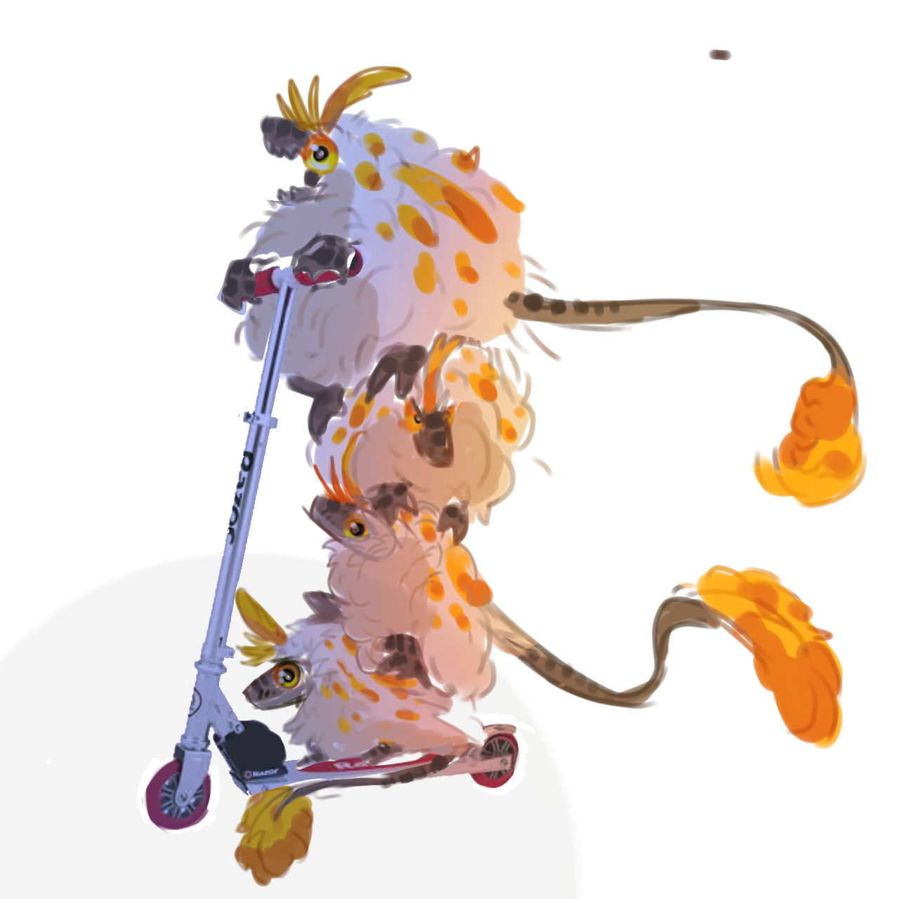 PUFFWUMPS ON SCOOTERS YEAHHHHH | Fandom