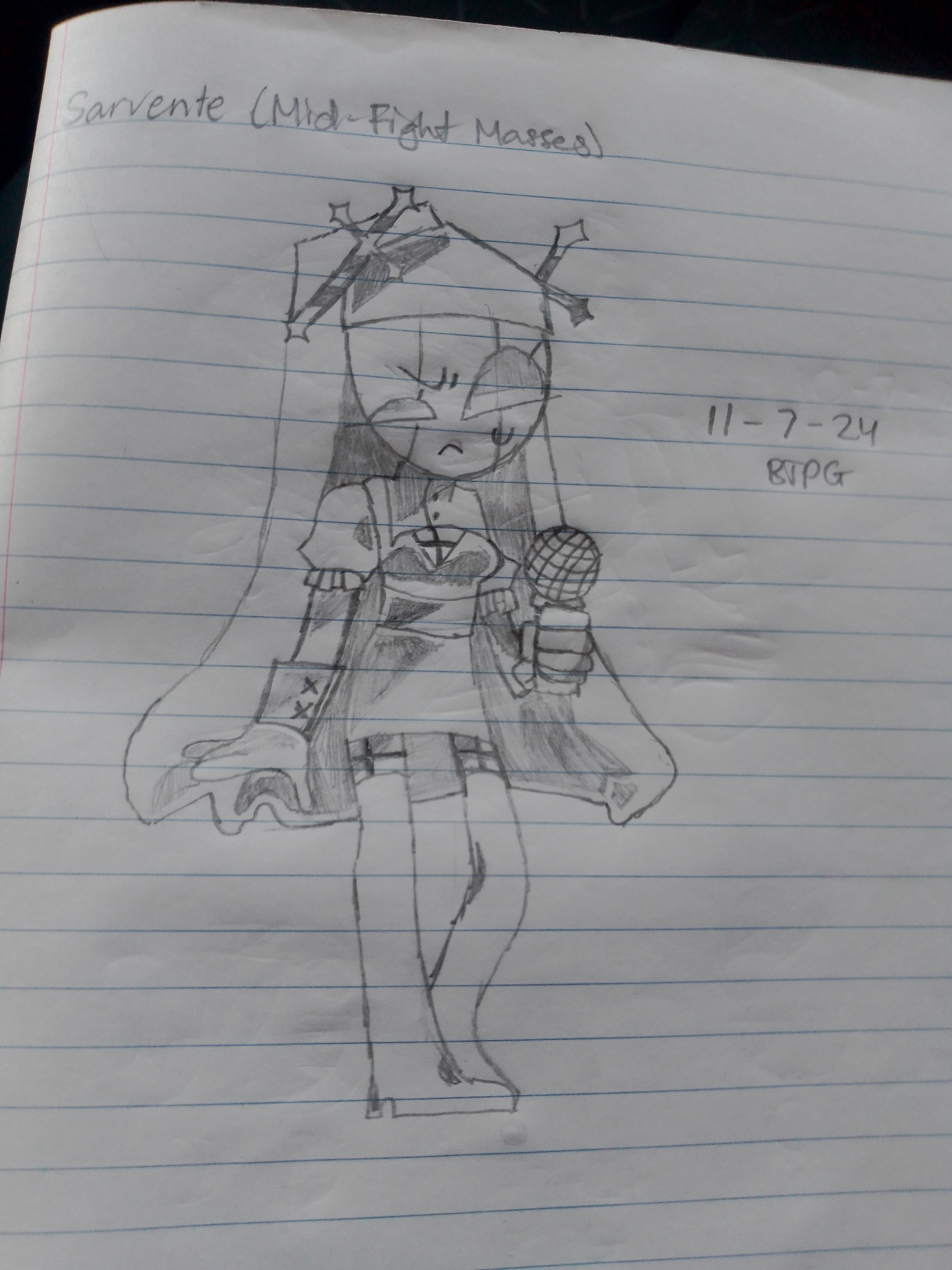 Sarvente drawing I did today | Fandom