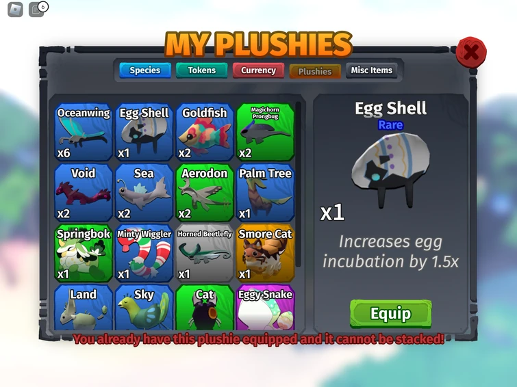 Huh?? They made eggshell unstackable?? | Fandom