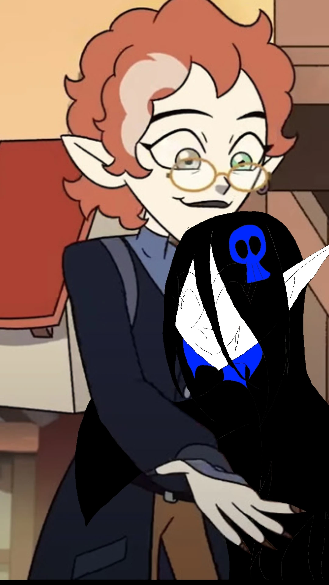 Morrigan hugs meets Lilith from Owl House and PentManipulation | Fandom