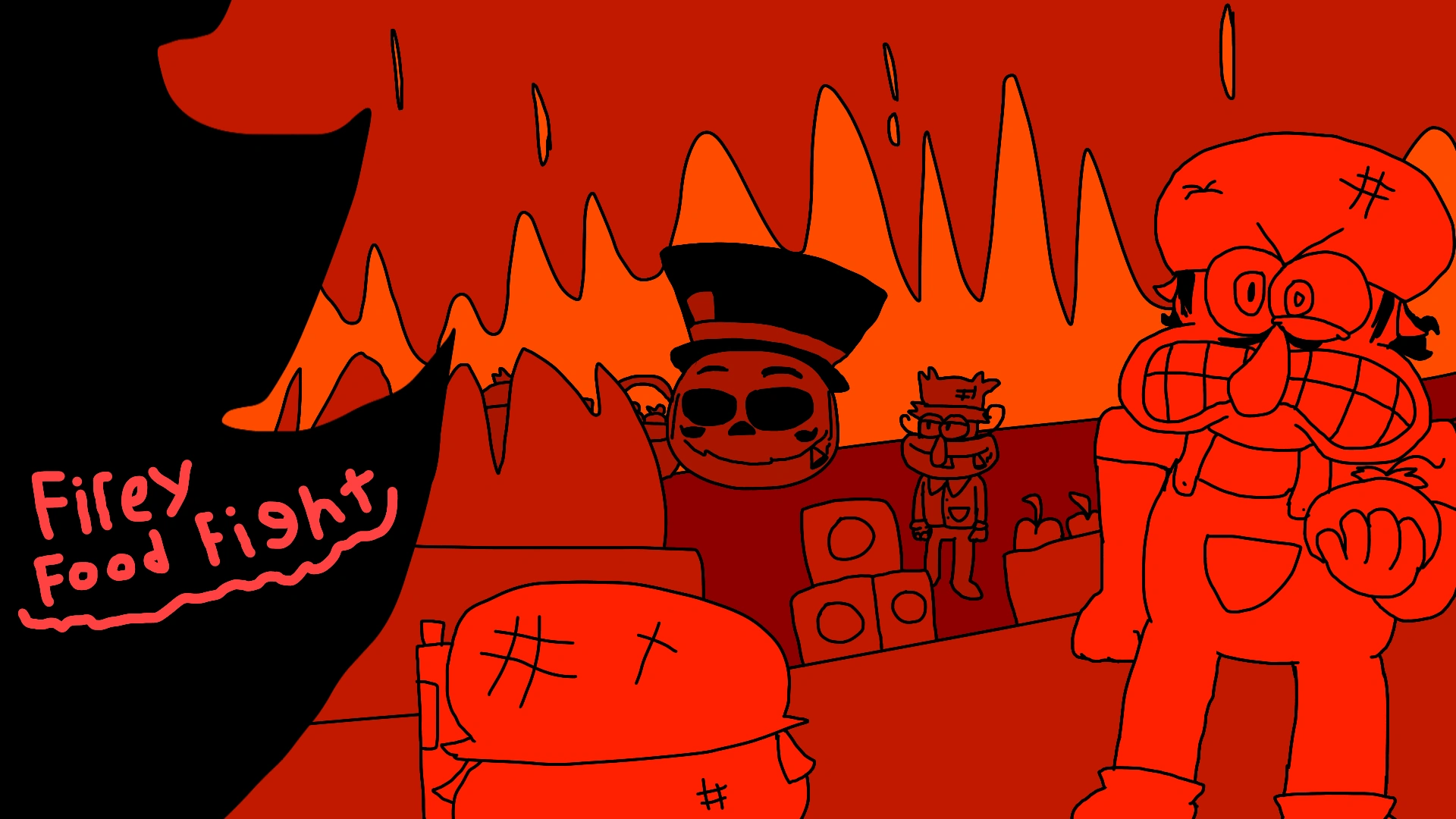 Firey Food Fight | Fandom