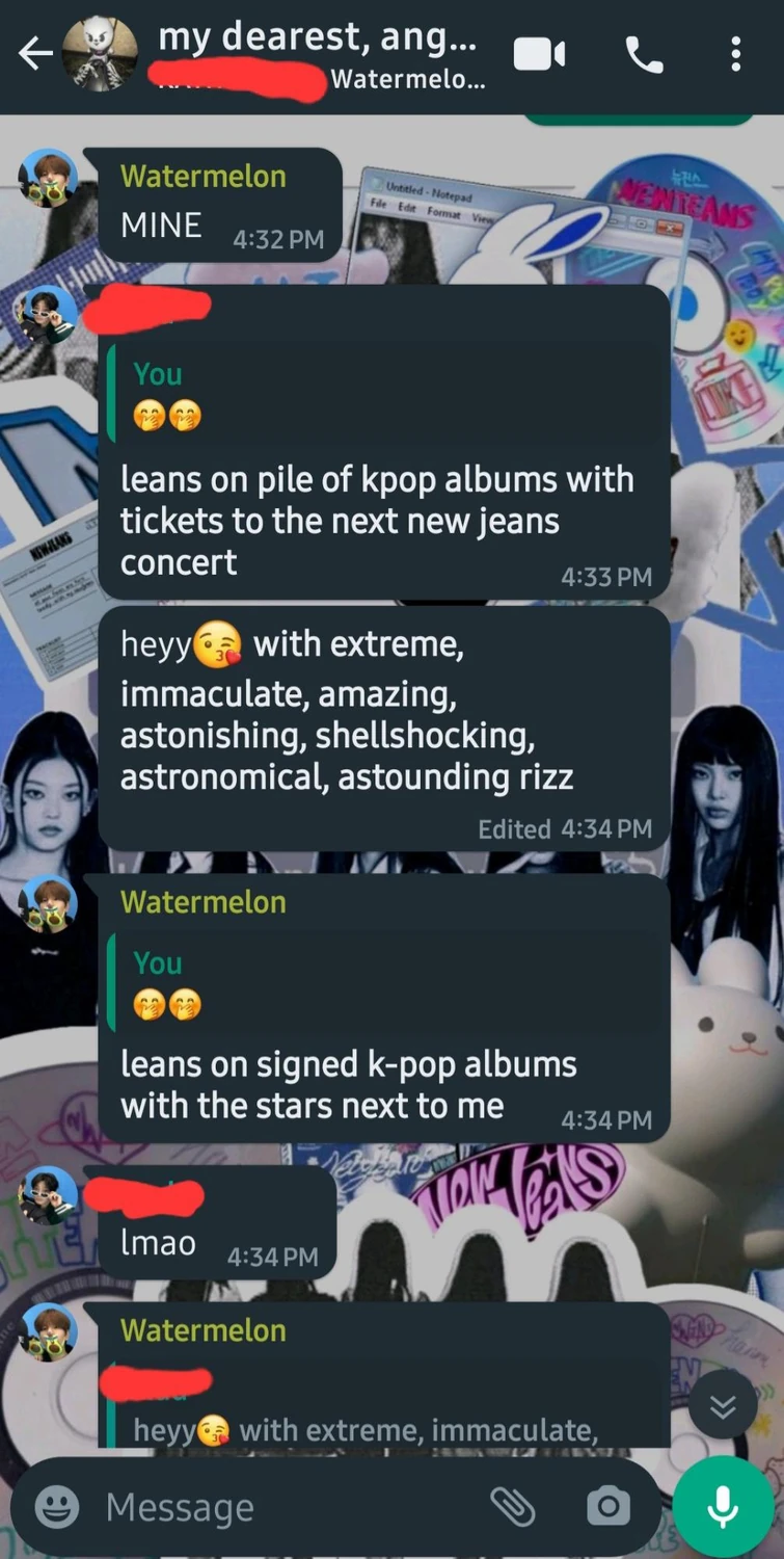 my best friends be rizzing me up 😽 | Fandom