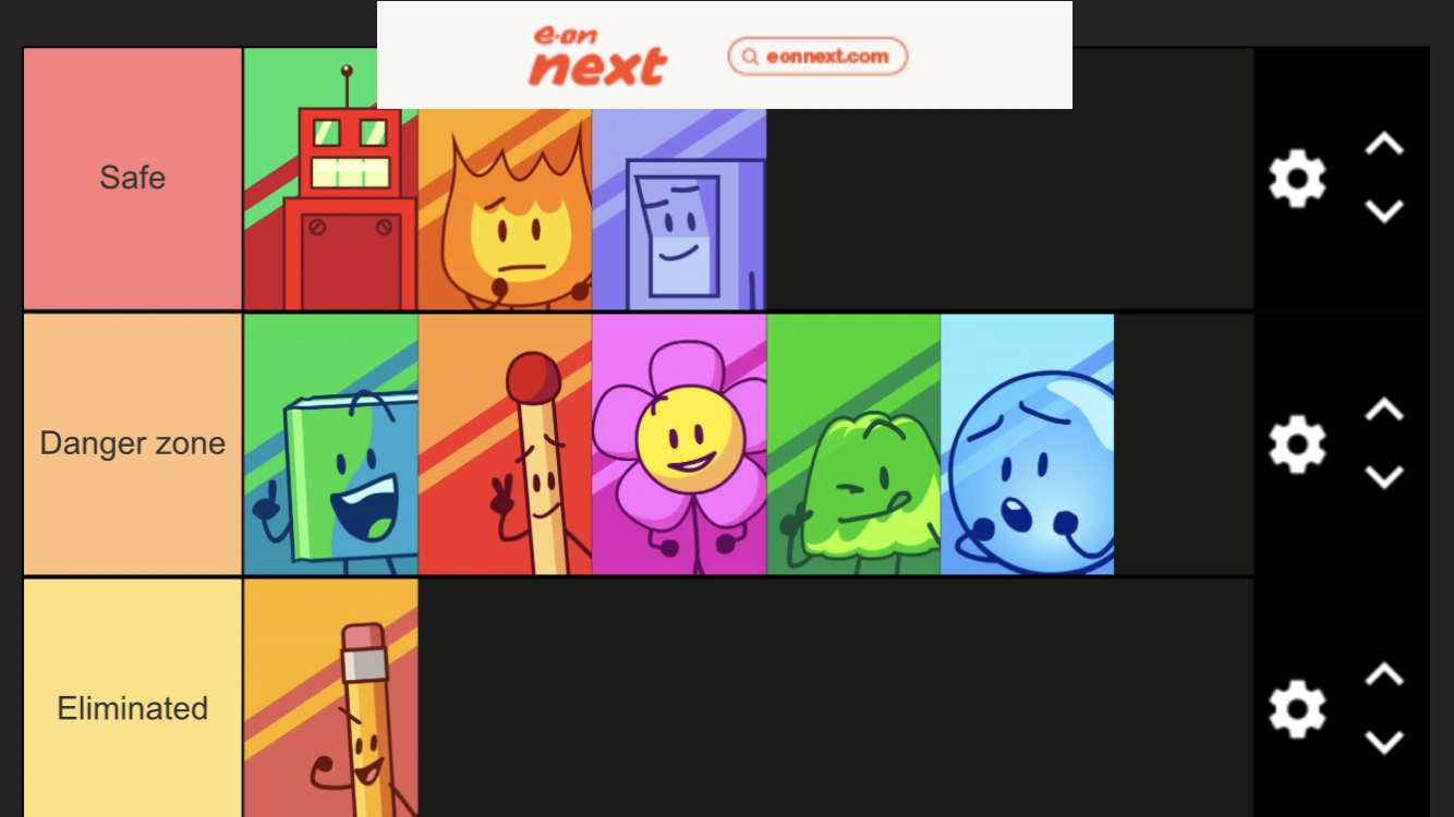 BFDI Points viewer voting 2a | Fandom